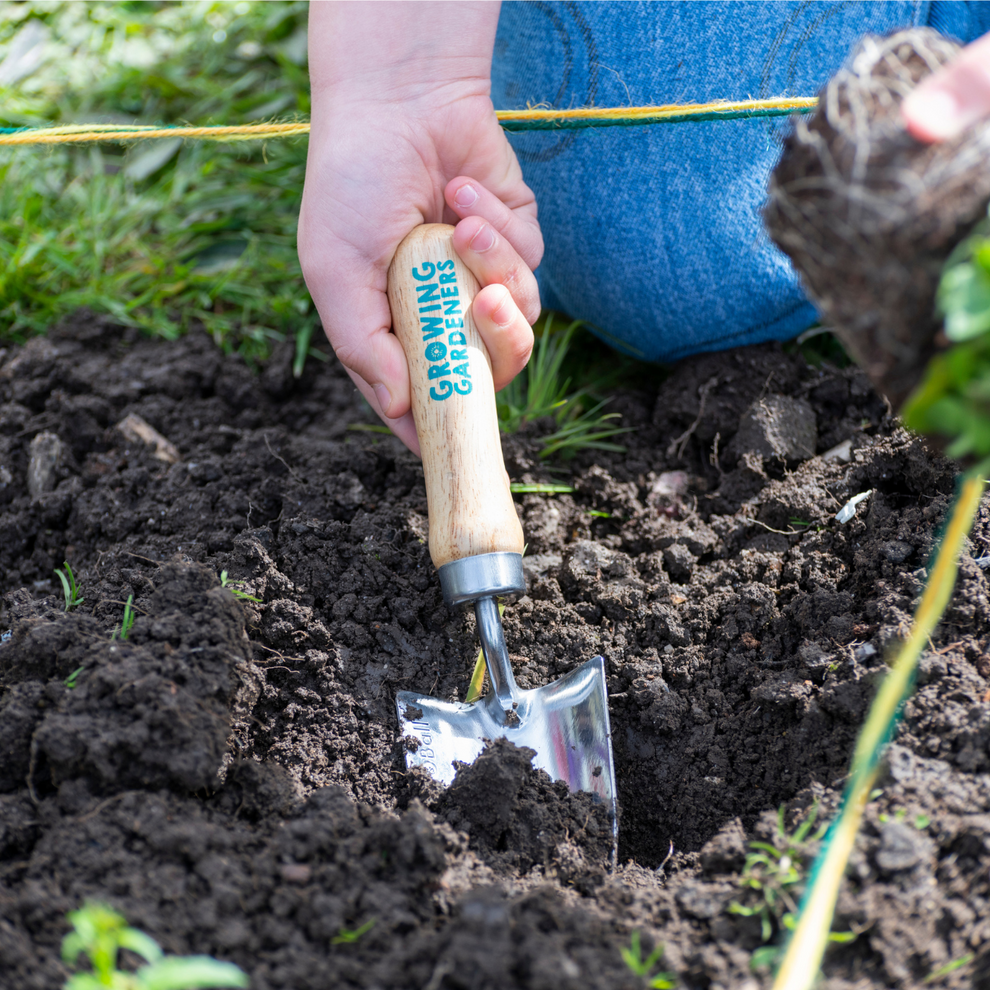 Children's Hand Trowel - Burgon & Ball RHS Growing Gardeners – Backyard ...